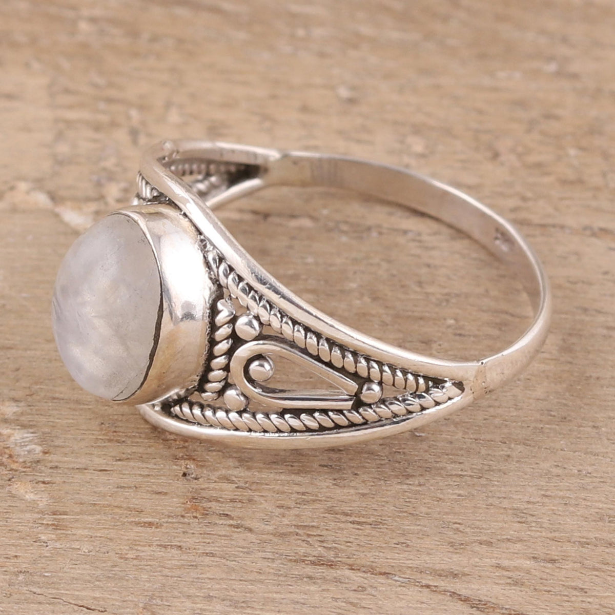 UNDISCOVERED Artisan Box | Oval Rainbow Moonstone Cocktail Ring from ...