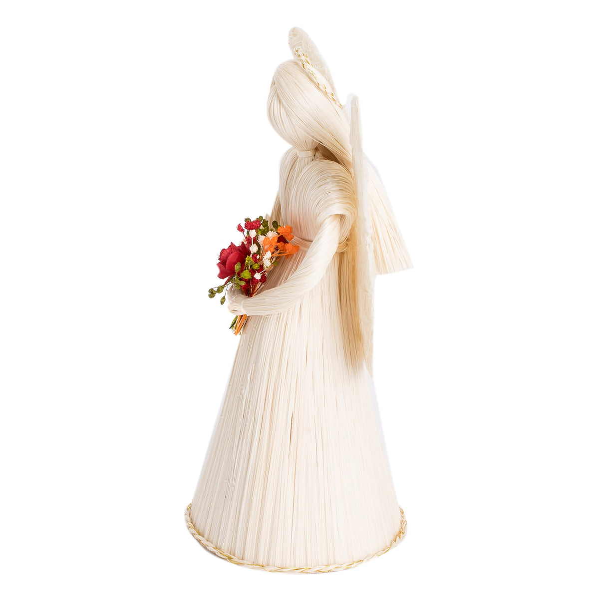 UNDISCOVERED Artisan Box | Handcrafted Natural Fiber White Angel with ...