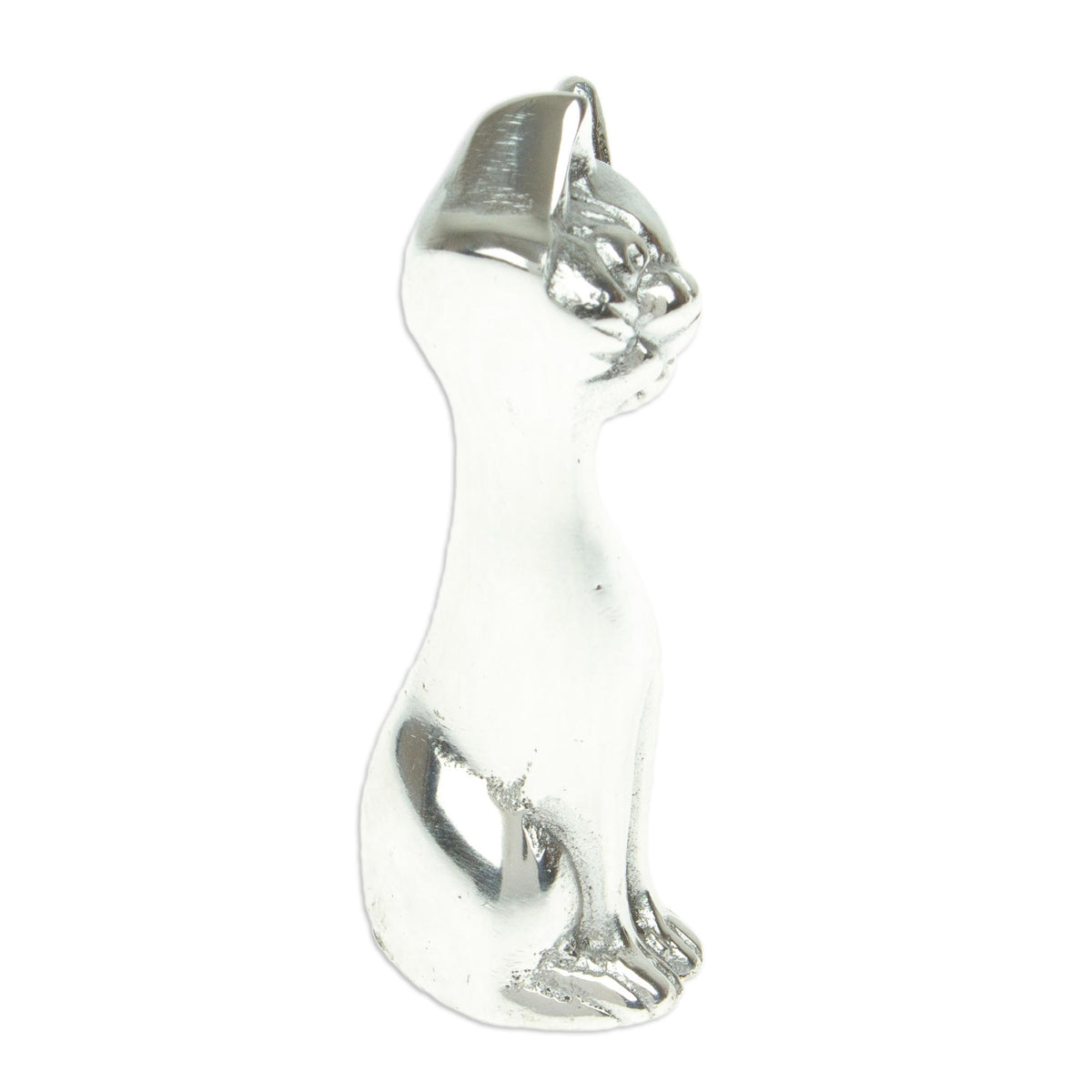 UNDISCOVERED Artisan Box | Cat Figurine Made with Recycled Aluminum or ...