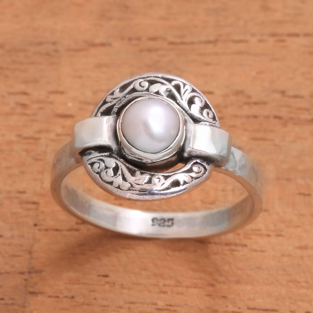 UNDISCOVERED Artisan Box | Circular Cultured Pearl Cocktail Ring from ...