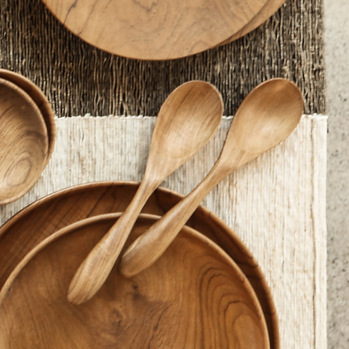 UNDISCOVERED Artisan Box | Hand Made Teak Wood Salad Spoons from Bali ...