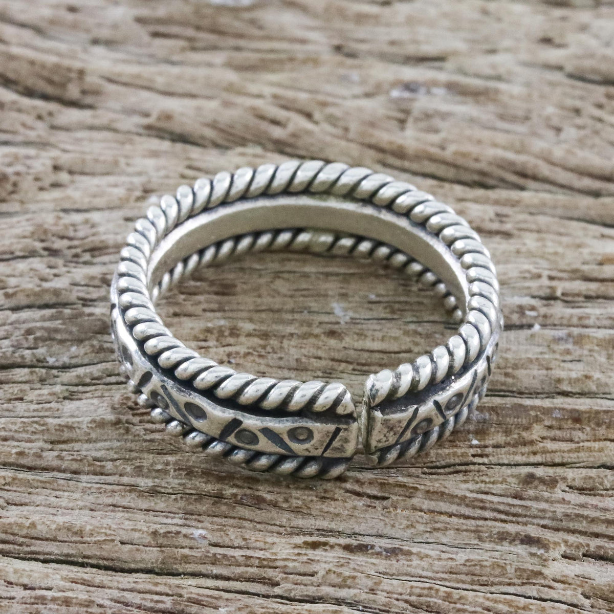 UNDISCOVERED Artisan Box | Handmade Sterling Silver Wrap Ring from ...
